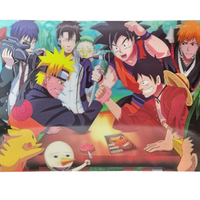 Crossover Holographic Poster Arm Wrestling – playtech
